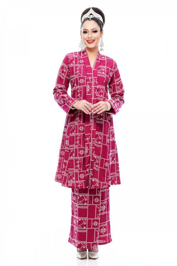 LidyaKL | Classic Kurung | Baju Kurung Kedah | Kurung Malaysia | KEBARUNG